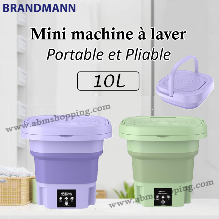 Mini machine à laver Portable et Pliable | BRANDMANN - ABMshopping